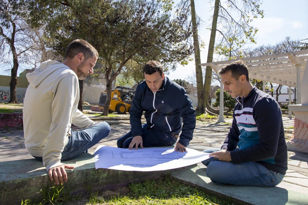 Julián Álvarez y Leandro Decuzzi recorrieron la puesta en valor de la ...